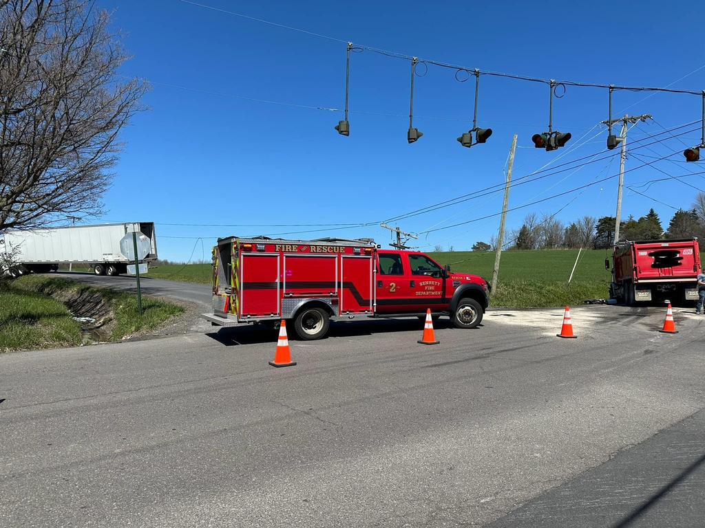 Property Damage Incident and Road Closure - Sennett Volunteer Fire ...